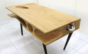 CATable: An Ideal Work Station For Cat Owners - Better Living
