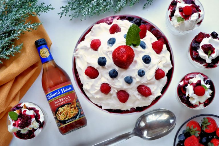 Easy Mixed-Berry Trifle With Angel Food Cake - Better Living