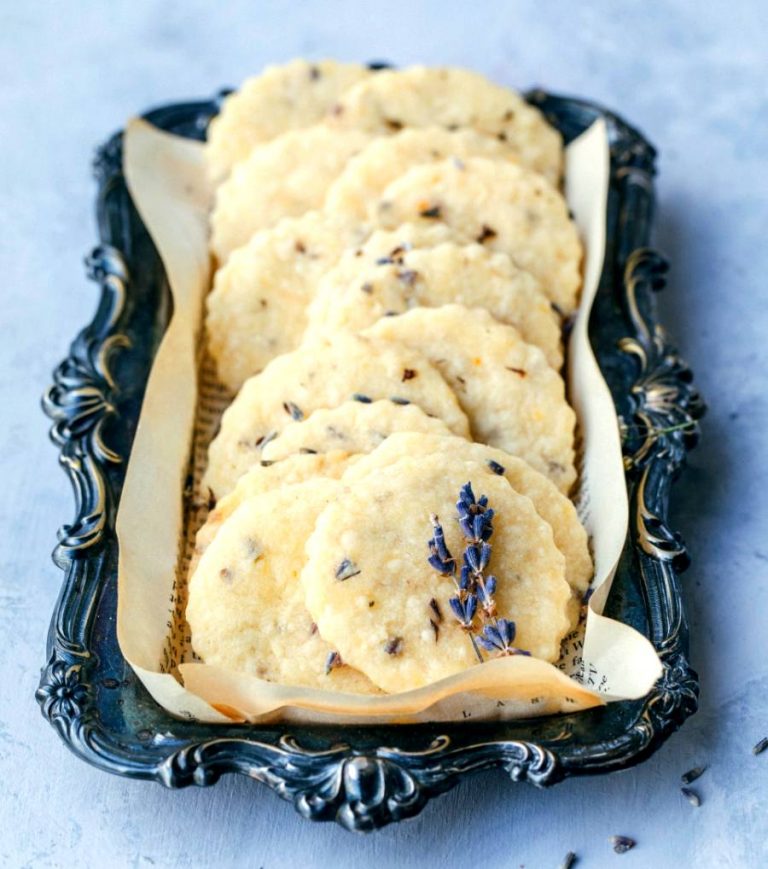 Light & Buttery Lavender Cookies - Better Living
