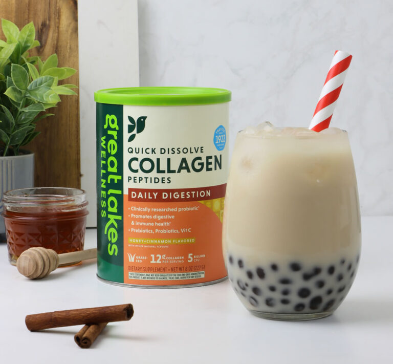 Low Carb Honey Cinnamon Bubble Tea - Better Living