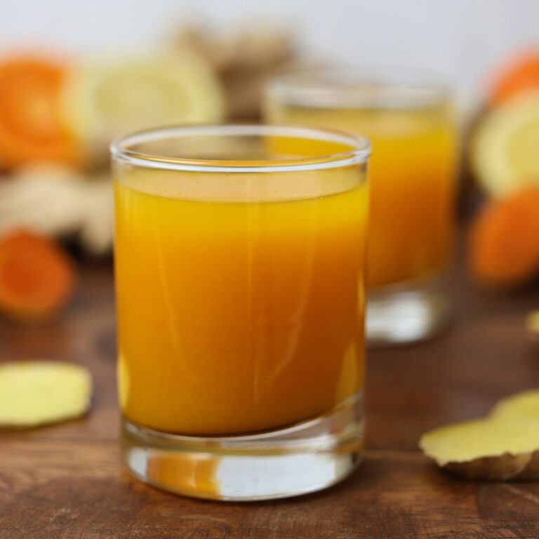 Ginger Turmeric Immune Boosting Shots - Better Living
