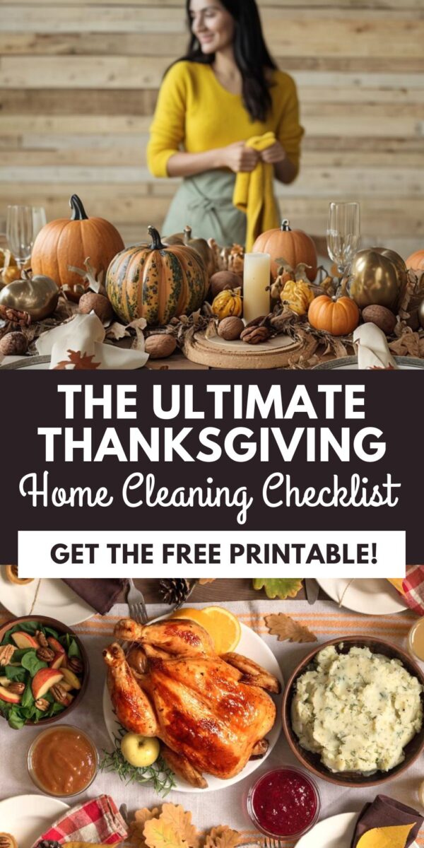 The Ultimate Thanksgiving Home Cleaning Checklist - Better Living
